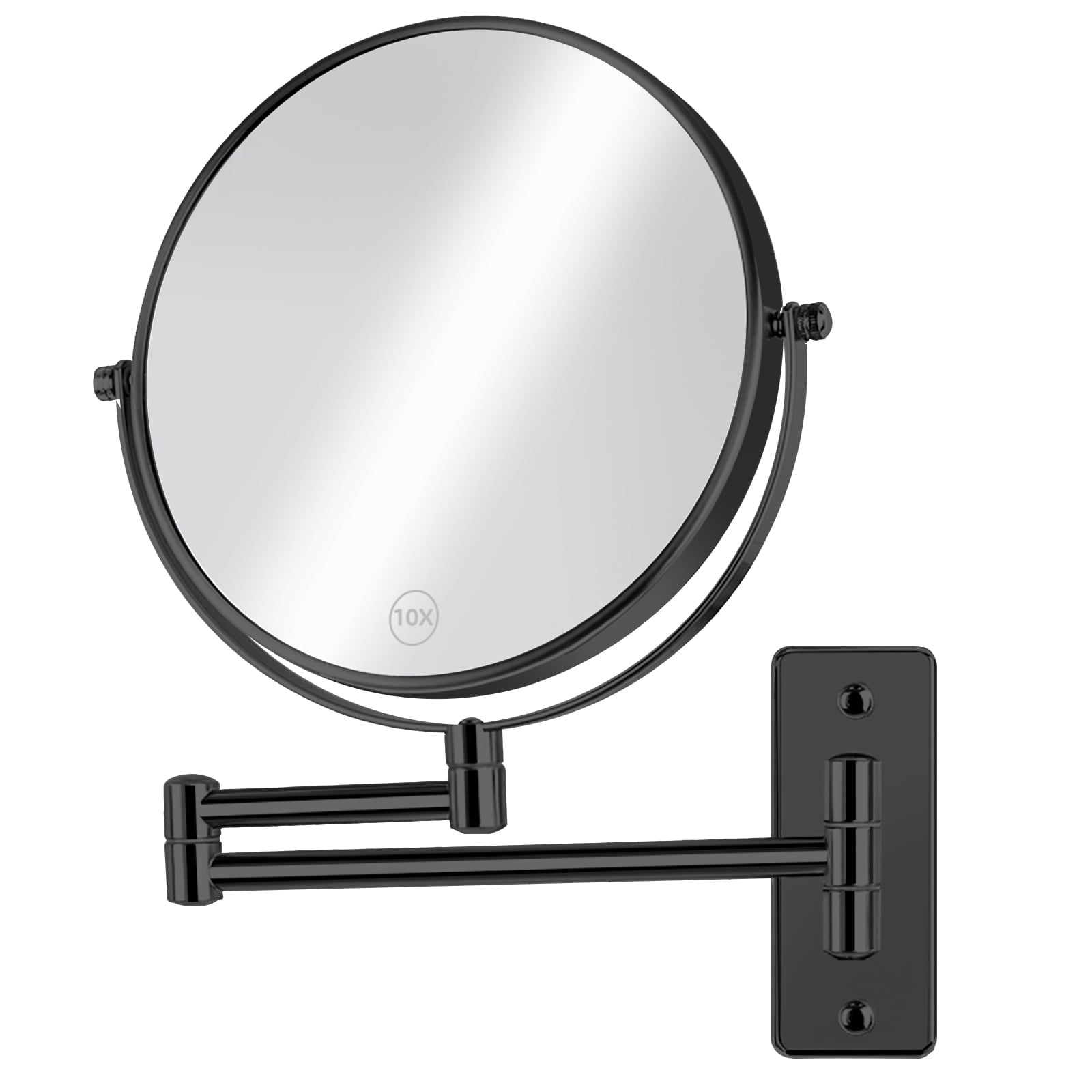 Umirokin 8inch Wall Mounted Magnifying Makeup Mirror, 1X/10X Double ...