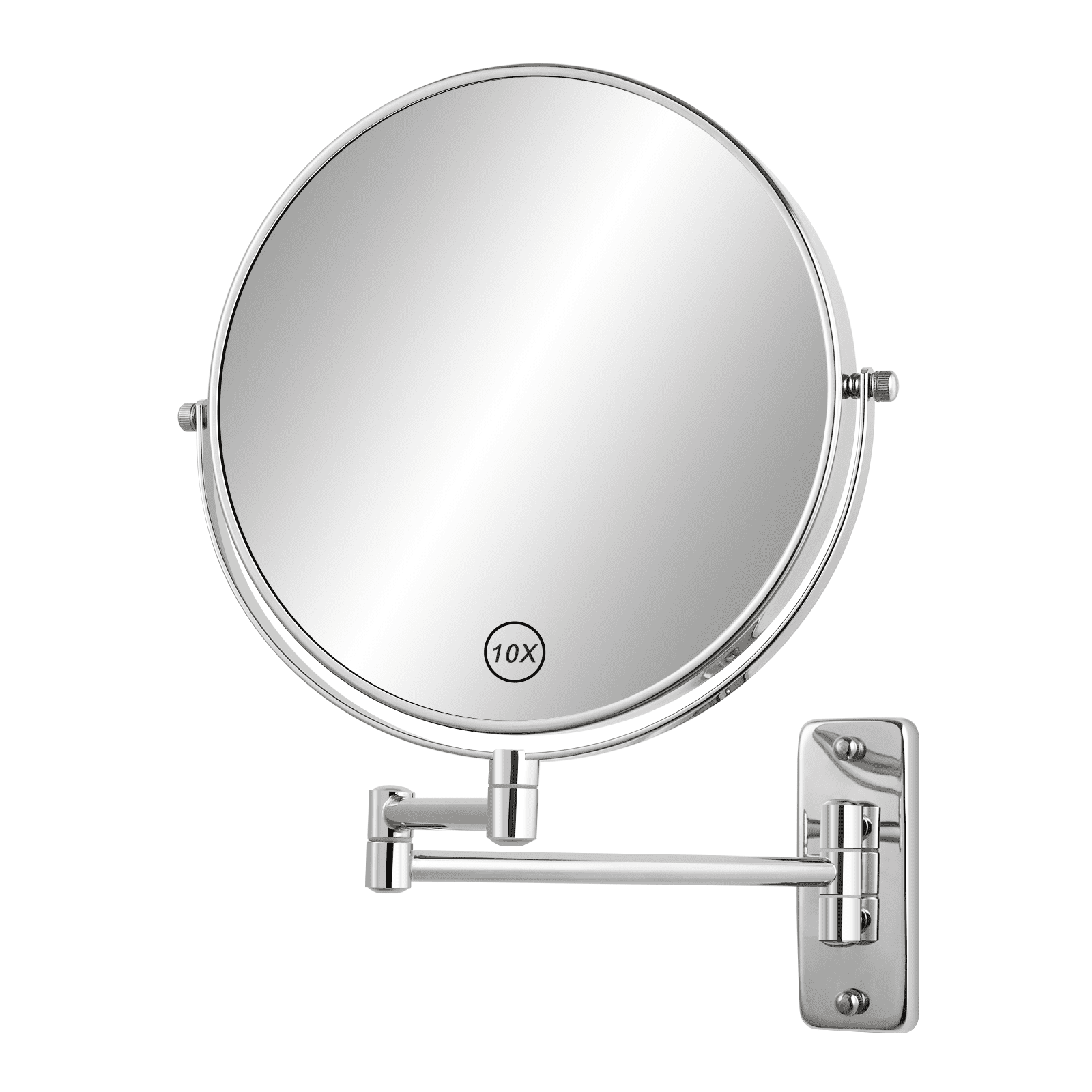 Umirokin 8” Wall Mount Magnifying Mirror,1X/10X Double Sided Wall ...