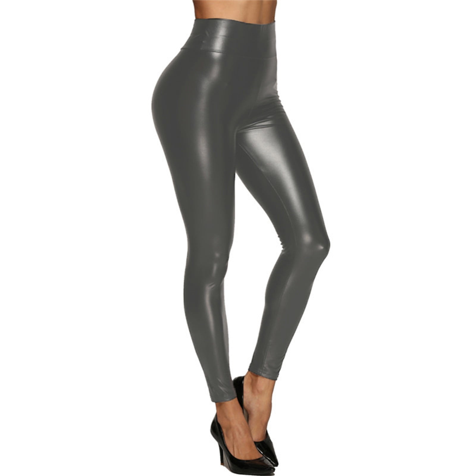 Umitay Womens Solid Color High Waisted Four Side Elastic Hip Lifting