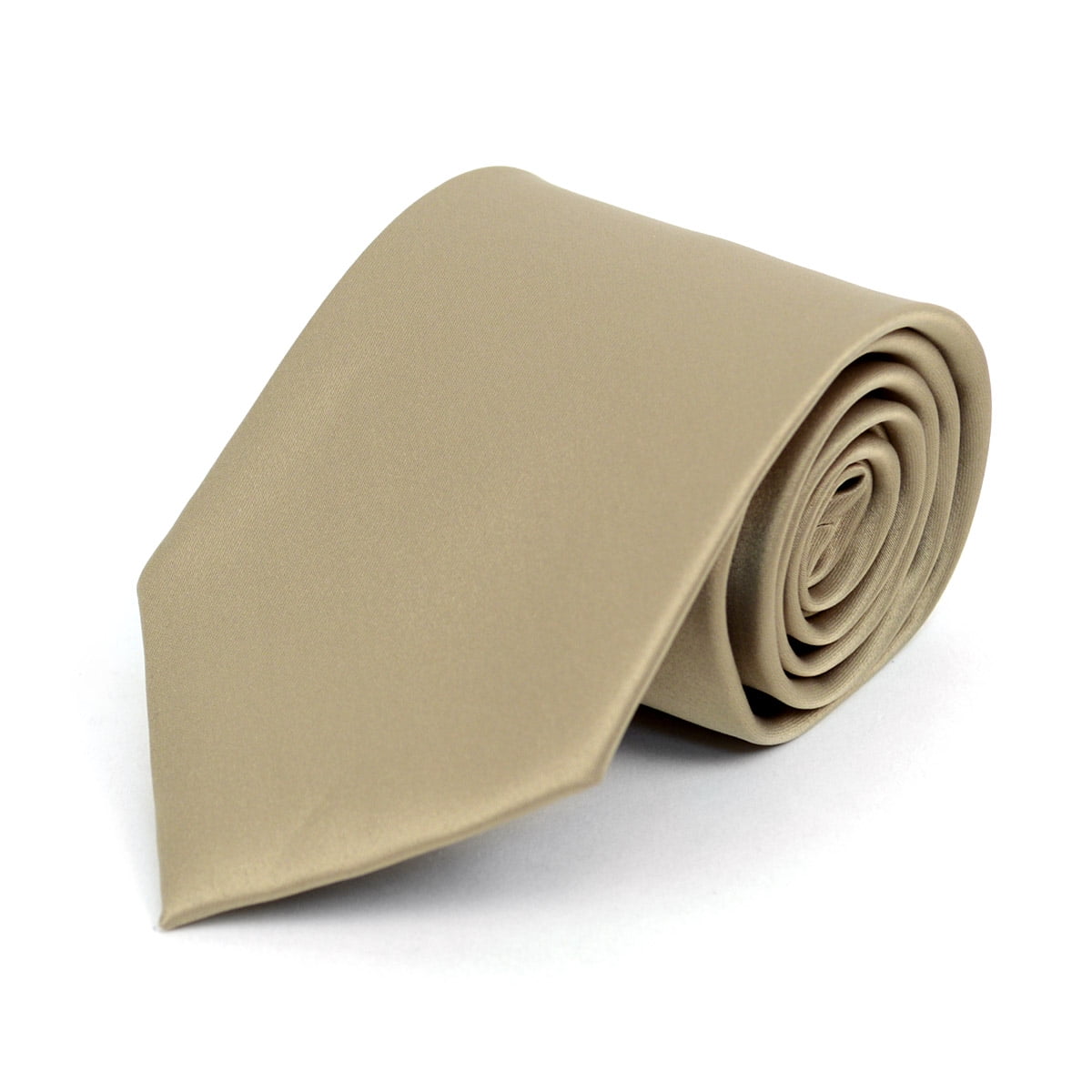 Umo Lorenzo Ties for Men Classic Necktie Solid Color Smooth Satin ...