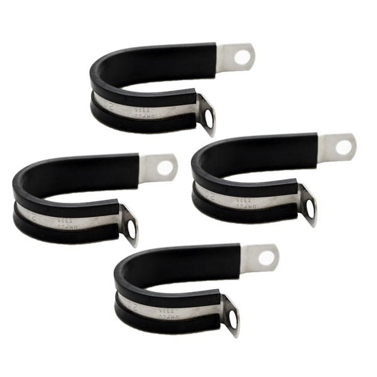 Umpco Boat Hose Loop Clamps S325DG20 | Rubber 1 1/4 Inch (Set of 4 ...