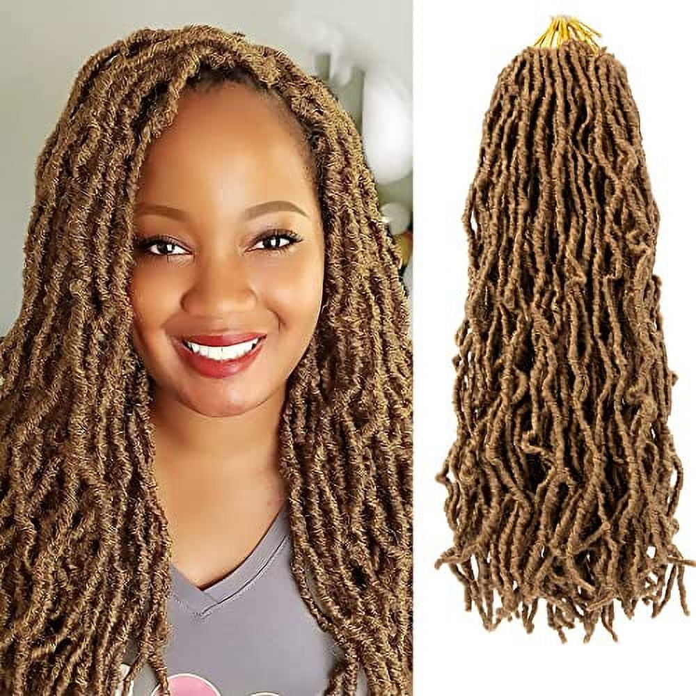 Umylar 18 Inch Faux Locs Crochet Hair Soft Locs Crochet Hair 7 Packs ...