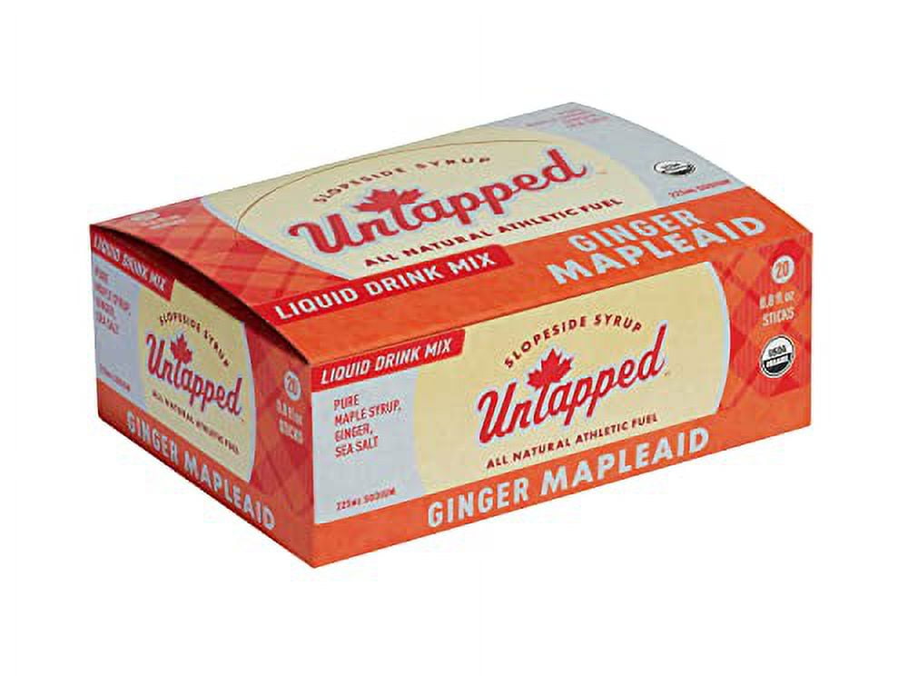 UnTapped Liquid Ginger Mapleaid - Individually Packaged - Box of 20 ...