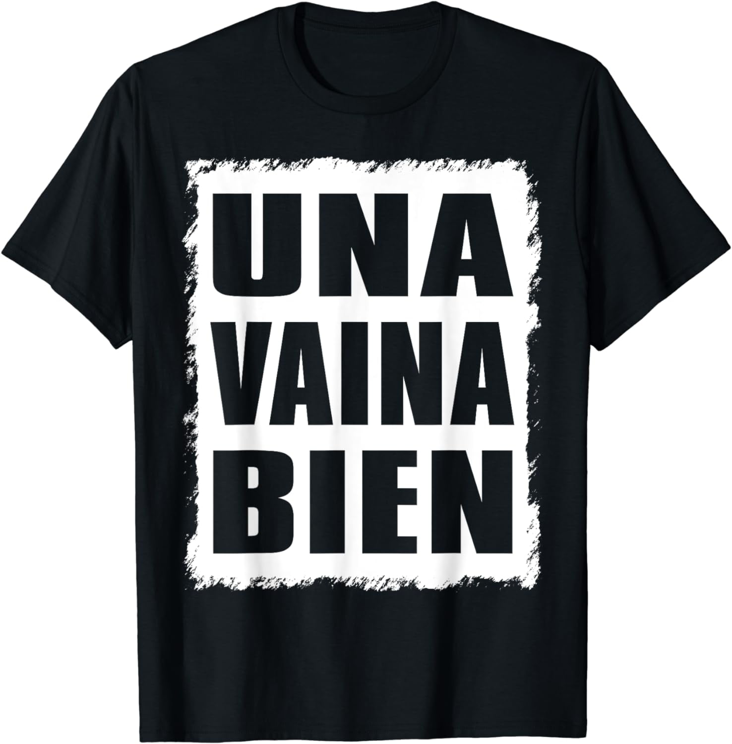 Una Vaina Bien Dominican Republic Slang Platano Power T-Shirt - Walmart.com
