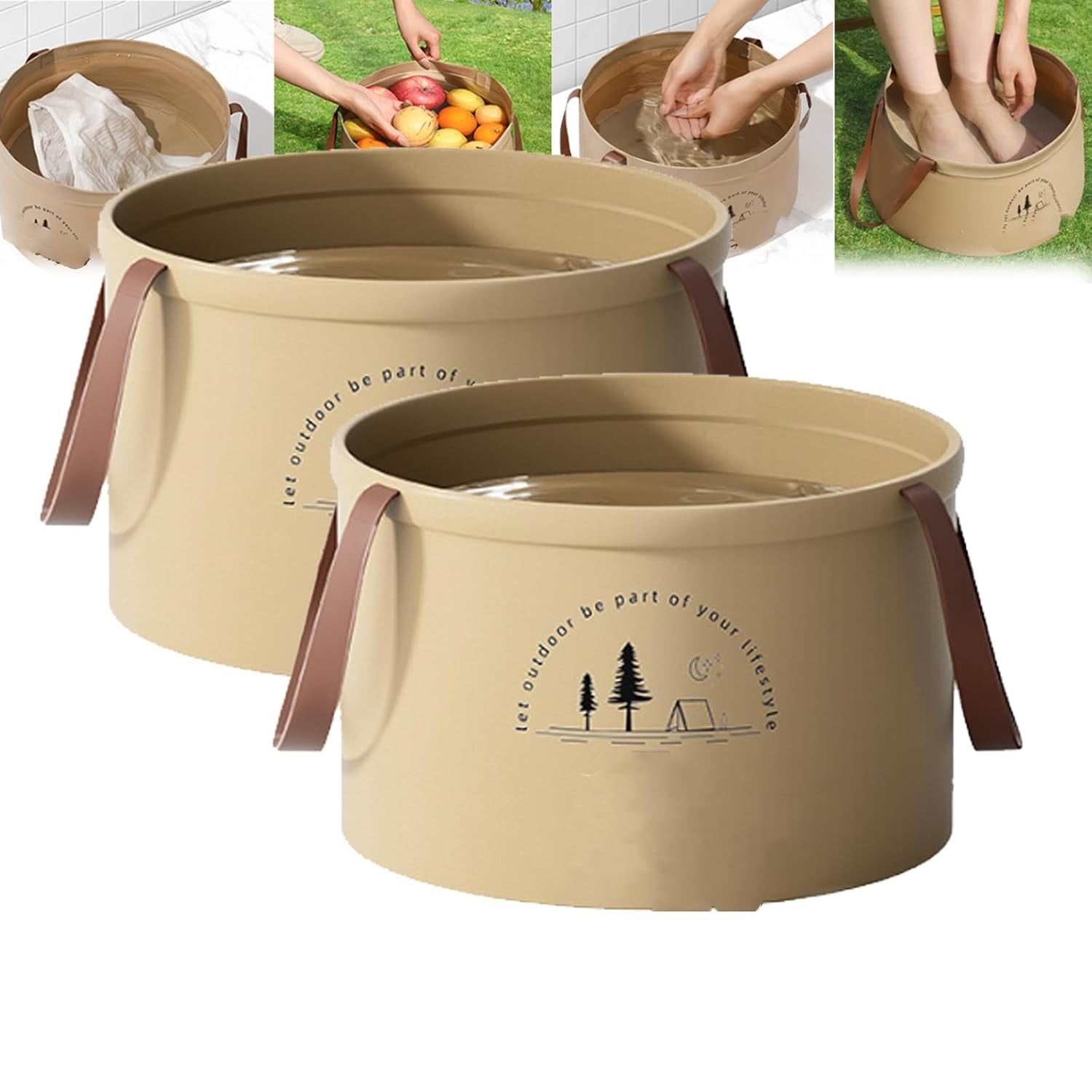 Unanimousagree Collapsible Travel Basin,with Individualt Collapsible ...