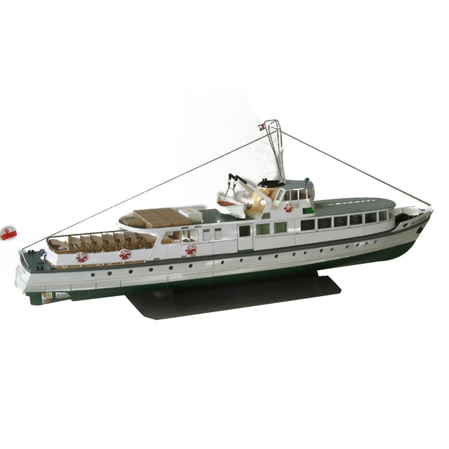 Unassembled DIY Coastal Ferry Ship Paper Model Kit Polish Baltic Fleet ...