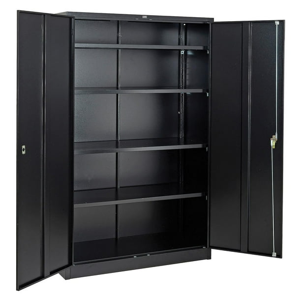 Unassembled Storage Cabinet 48x18x78 Black