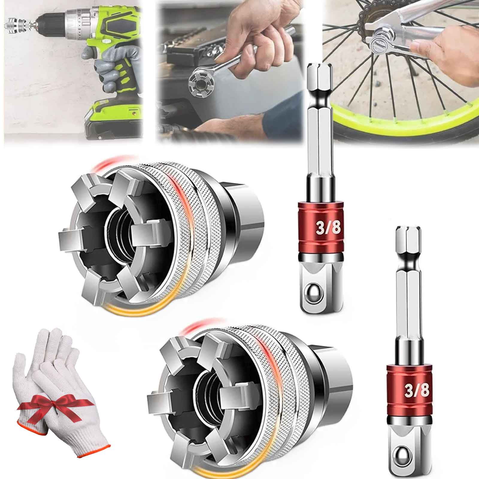 Unassumins Multi-function Universal Socket Wrench Tool - Universal ...