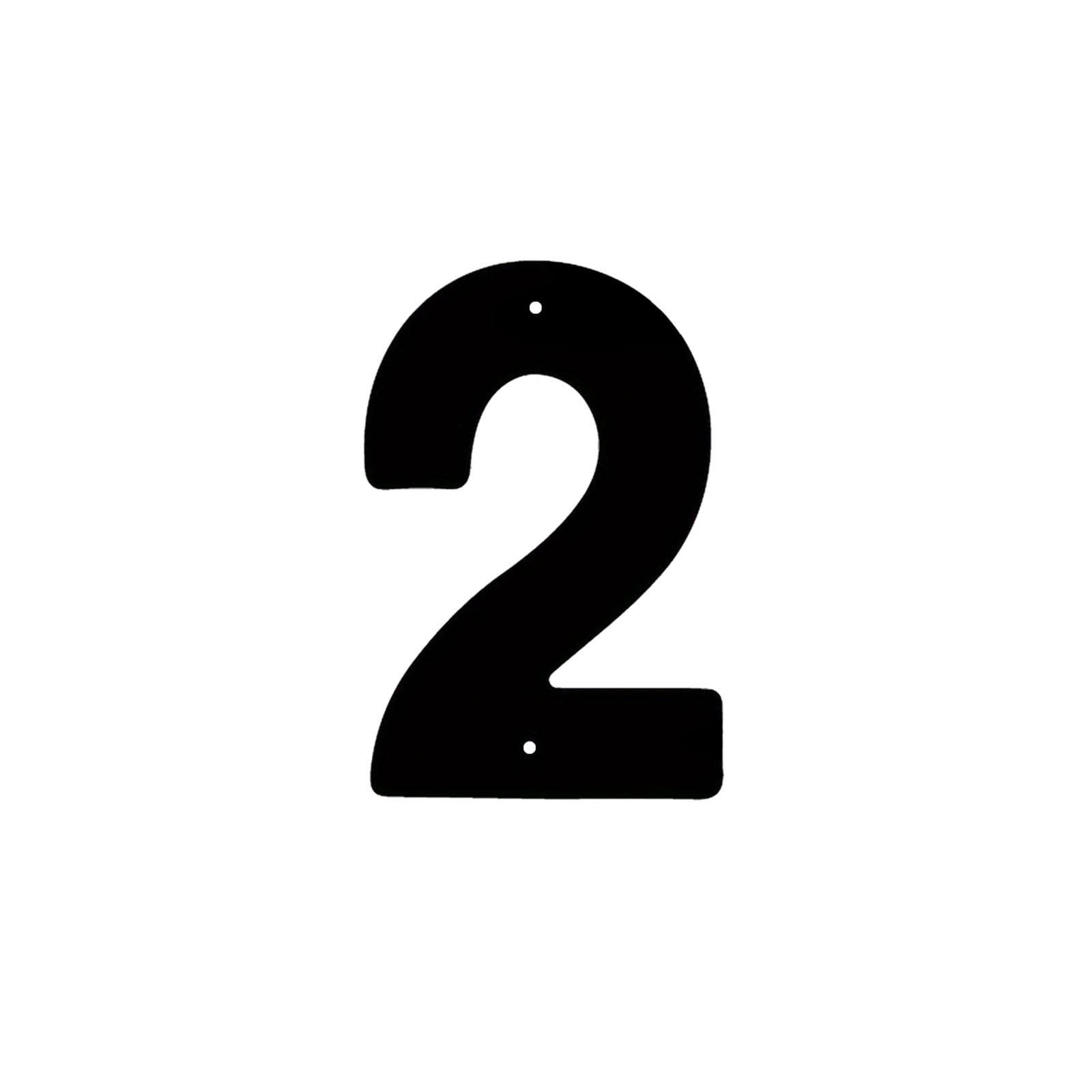 Unbeatable Price, Iron Art House Number Sign, 3D Metal Screw-Mount ...