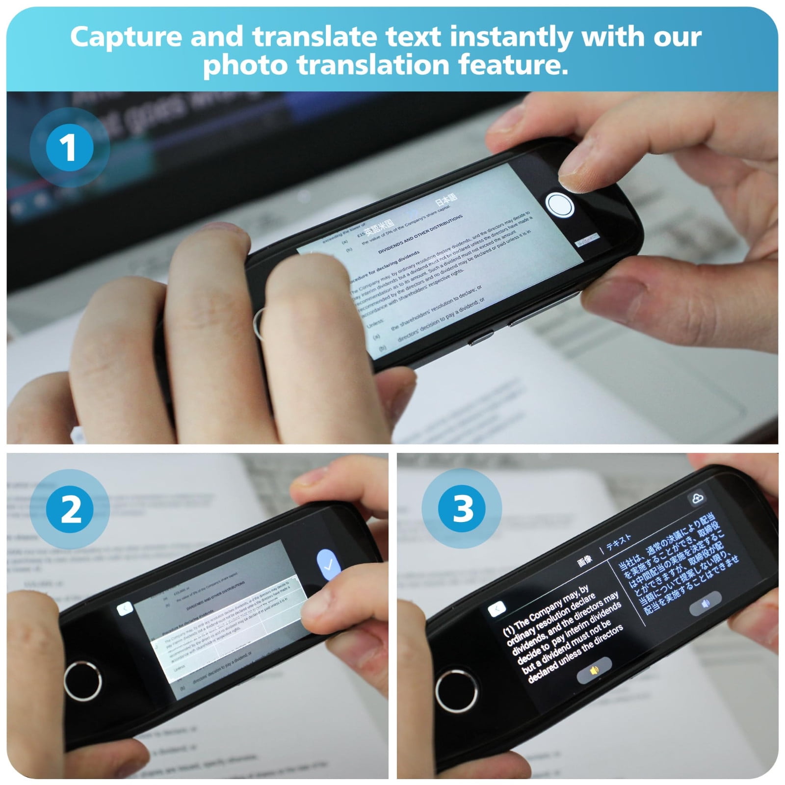 Unbeatable Price, Translation Pen, OCR Scanner and Reader, Smart ...