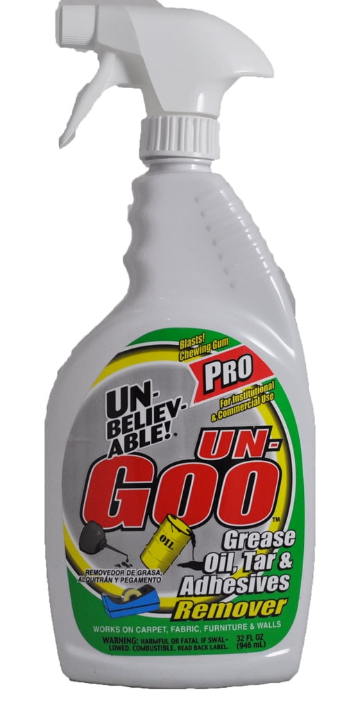 Unbelievable Pro Un-Goo Grease, Oil, Tar & Adhesives Remover, 32oz ...