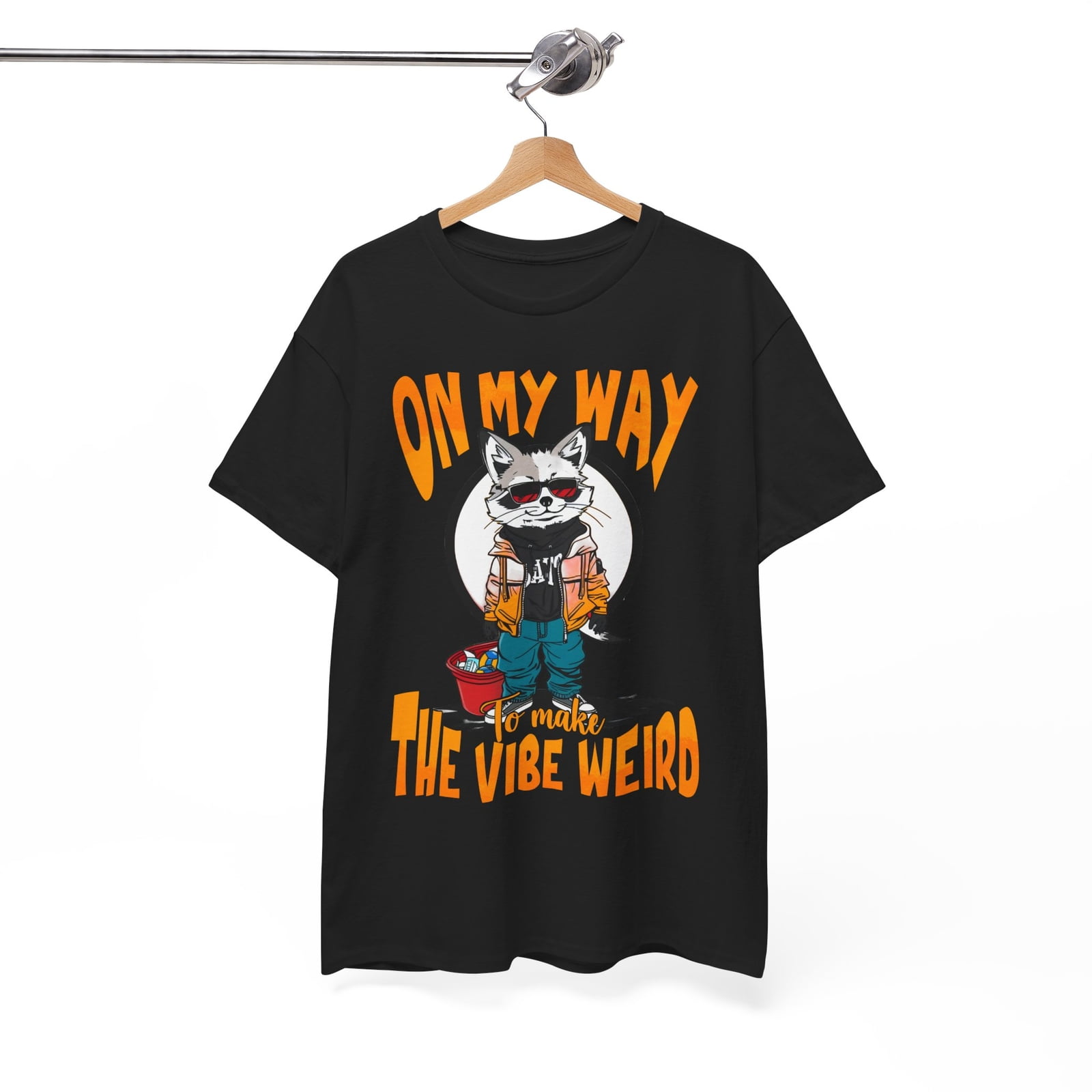 Unbelievably Funny T-Shirt - On My Way To Make The Vibe Weird Shirt ...