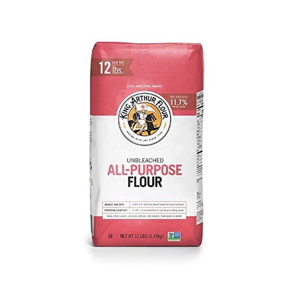 Flour Unbleached All Purpose Flour 12 Lbs - Walmart.com