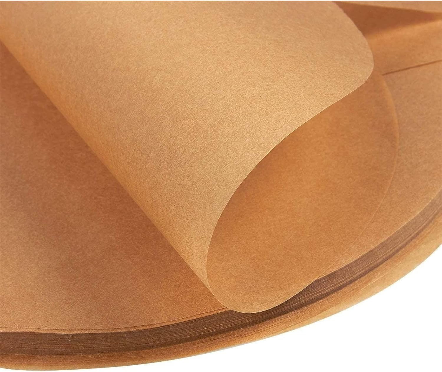 Unbleached Baking Parchment Paper Rounds with Easy Lift Tabs (9 in, 300 ...