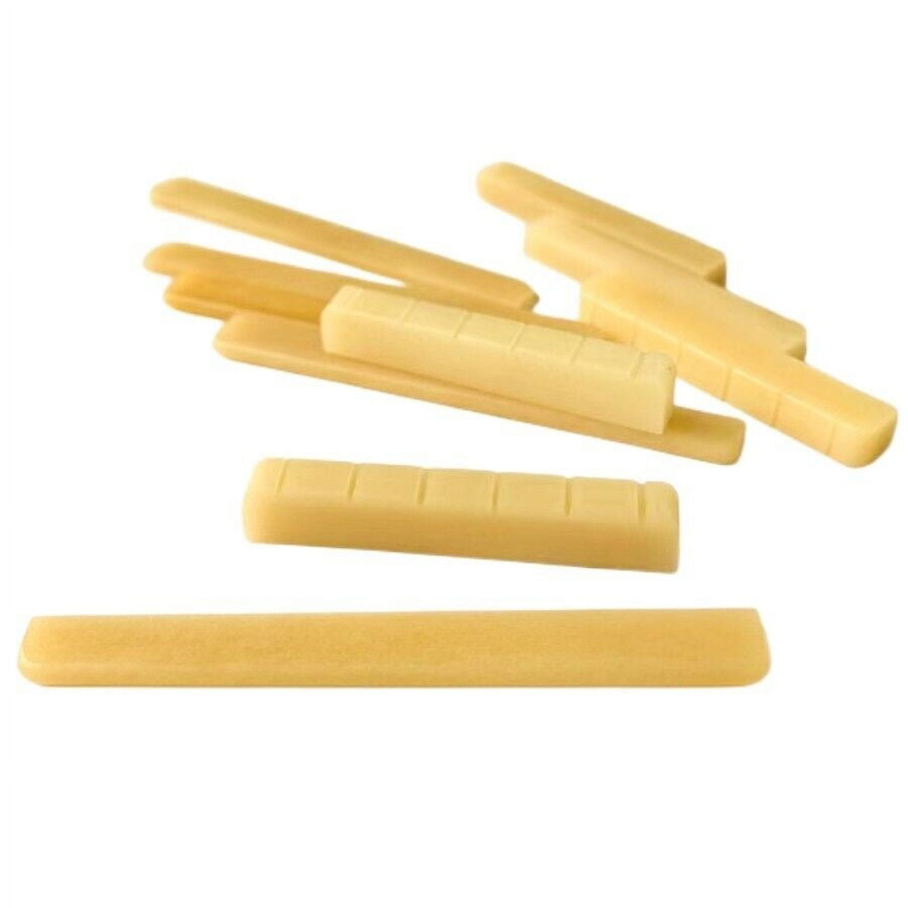 Unbleached Bone Nut Classical Guitar 52x6x9mm Luthier Saddle Bridge ...