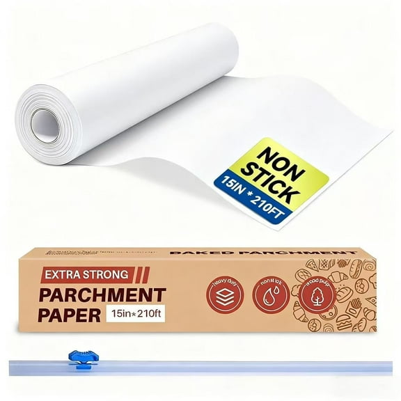 Parchment Paper Sheets for Baking, 11.8x11.8 inch Double-Side ...