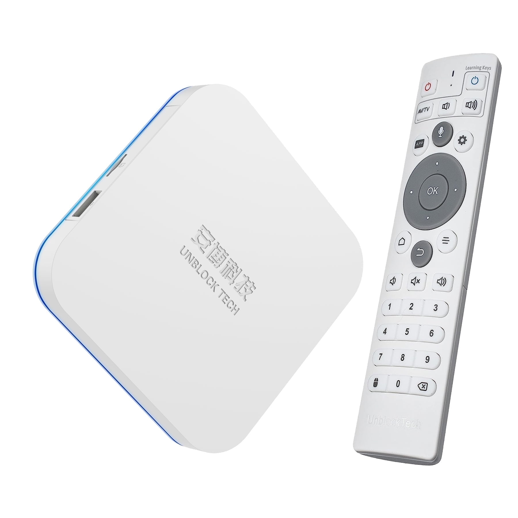Unblock Tech UBox11 Smart Media Box with Voice Remote Control American ...