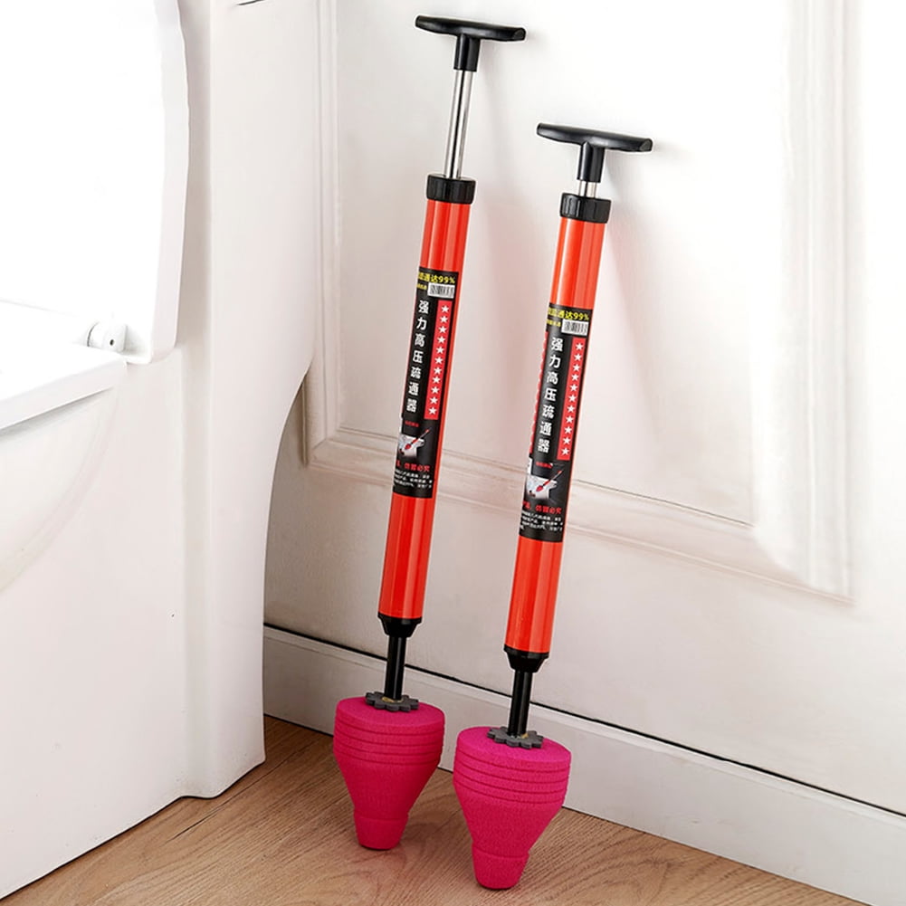 Unblock Toilet High Pressure One Shot Toilet Pipe Plunger Cleaner ...