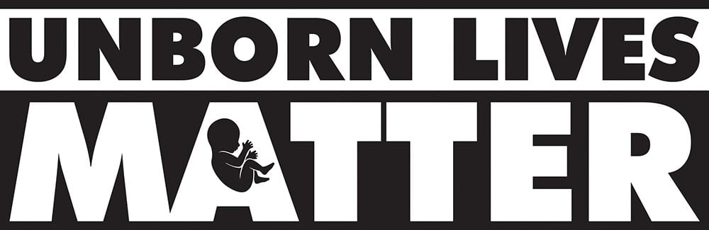 Unborn Lives Matter Pro-Life Bumper Sticker - Walmart.com