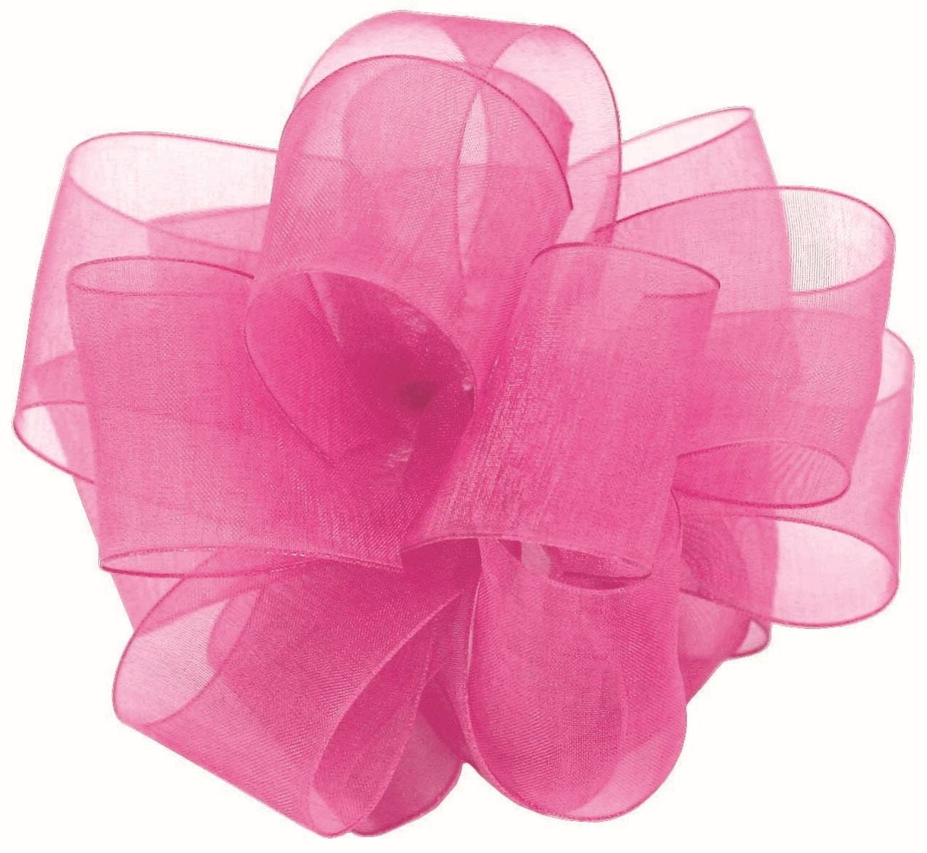 Unbranded 1.5 inch Pretty Pink Chiffon Ribbon - Walmart.com