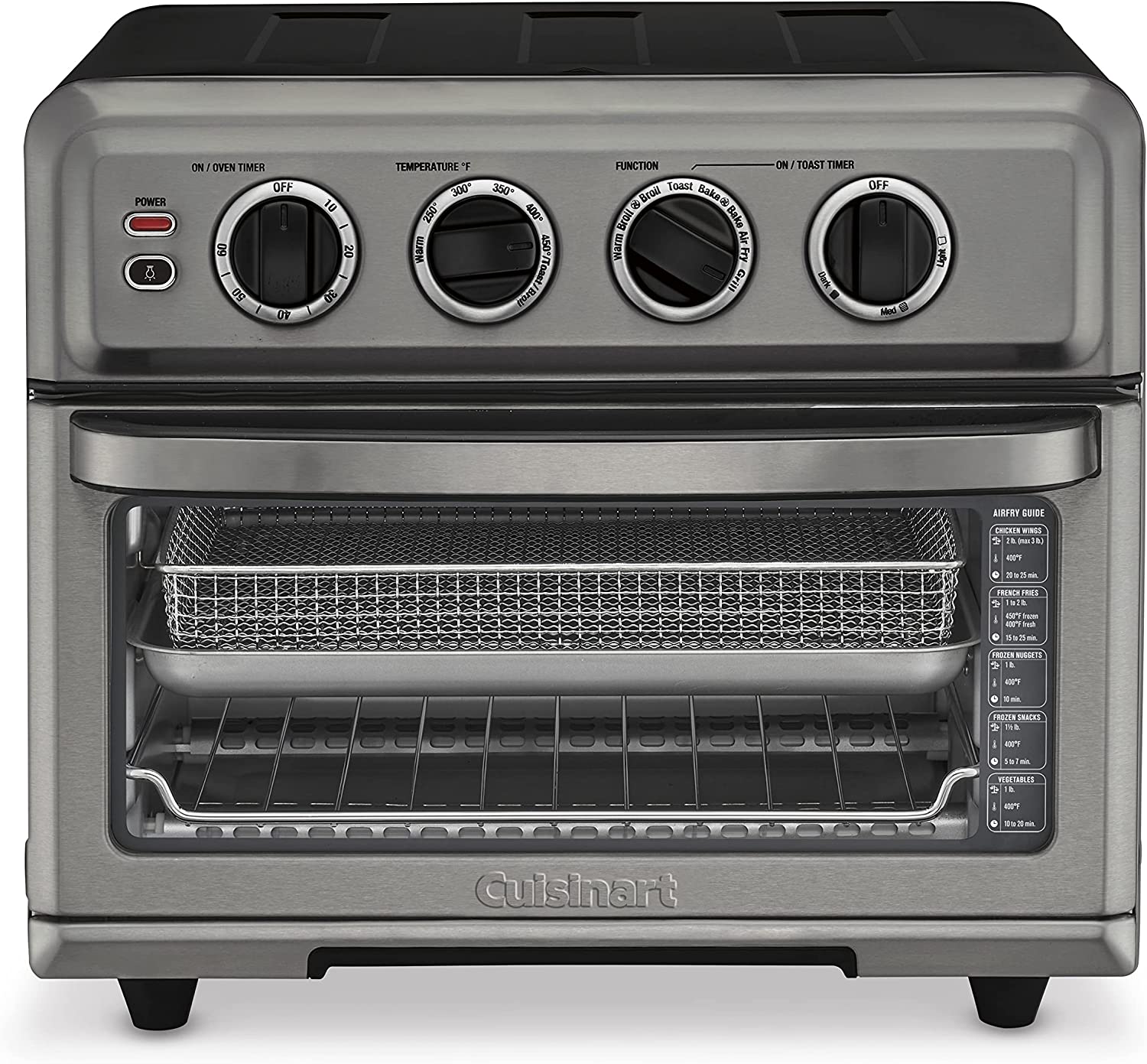 Unbranded Air Fryer + Convection Toaster Oven, 8-1 Oven with Bake ...