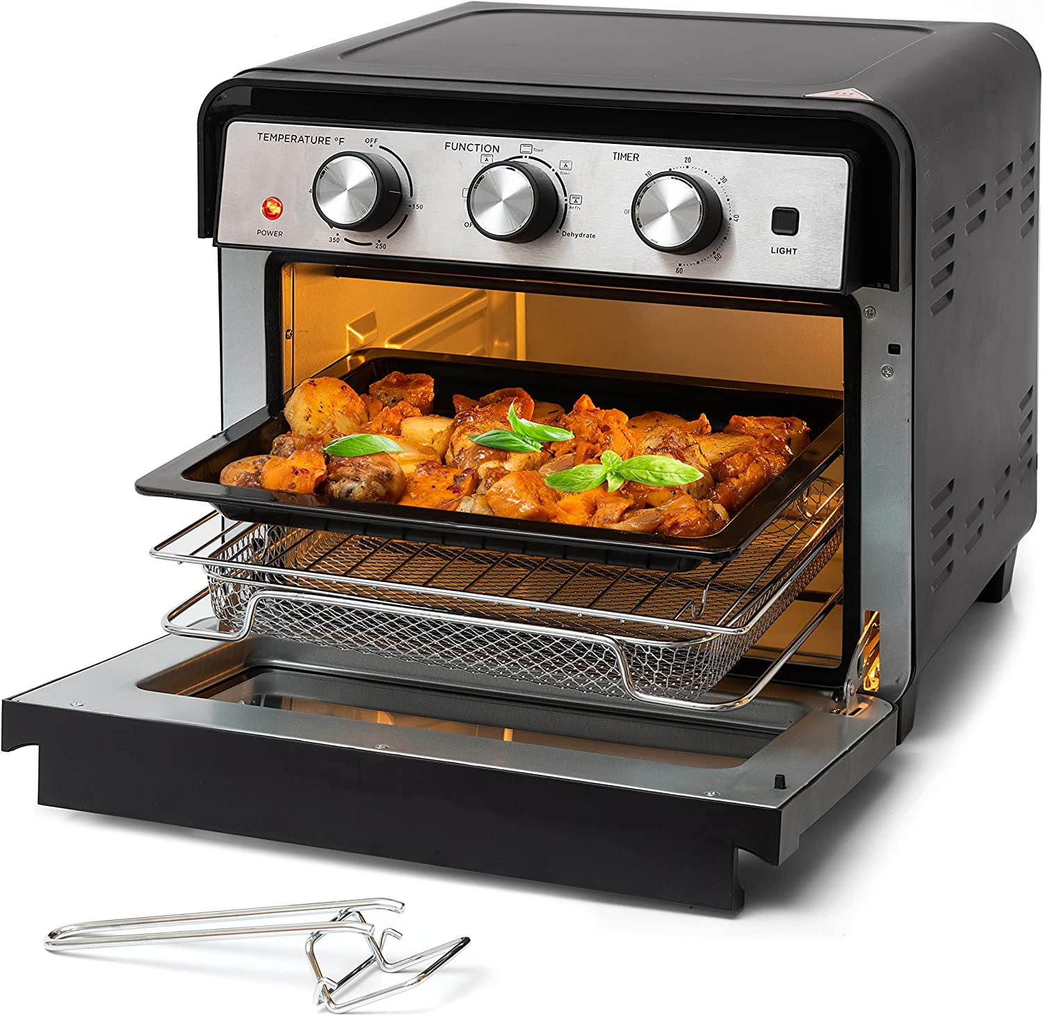 Unbranded Air Fryer Oven, 6-in-1 Toaster Oven 23 Quart, Airfryer ...