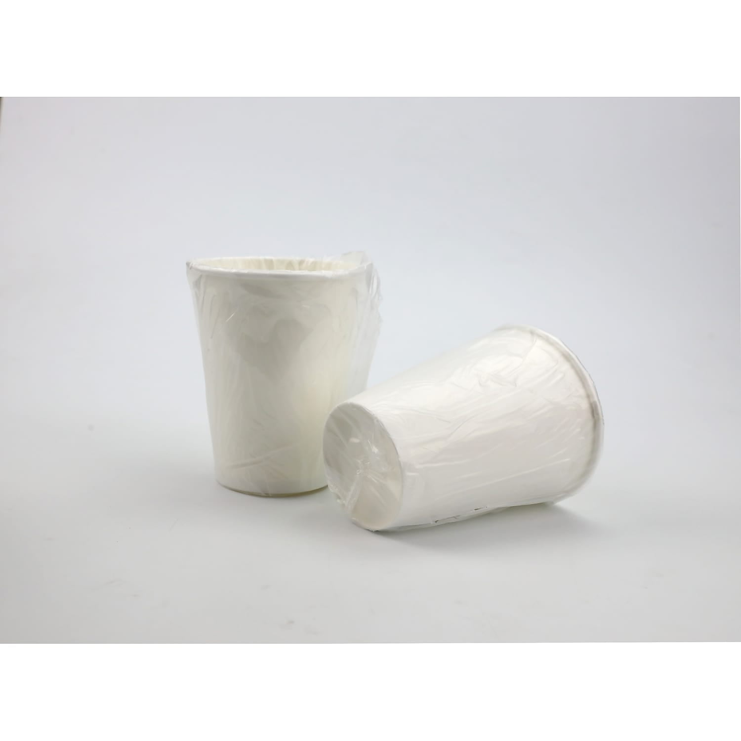 STAPLES Disposable White Paper Coffee Cups, 12 Oz, Inner Lined ...