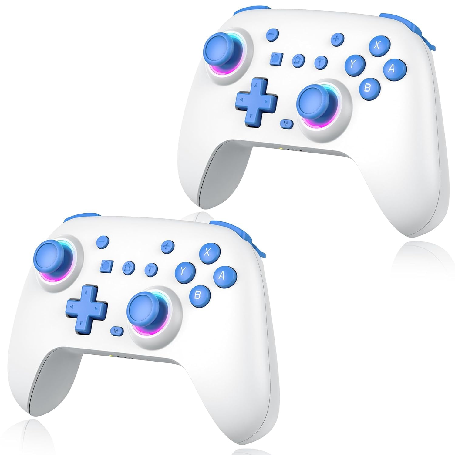 Unbranded Switch Controllers 2 Pack, Wireless Switch Pro Controller for ...