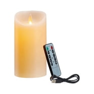Tetou LED Flameless Candles, Ivory White, 3PCS with Remote Control ...