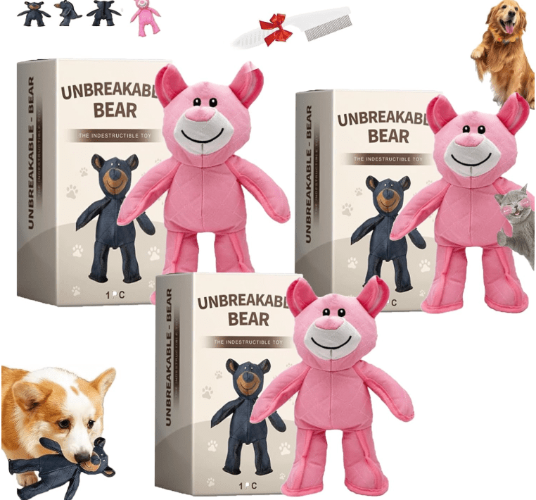 Unbreak Bear Dog Toy, 2025 New Unbreak Bear, Unbreaka Bear for ...