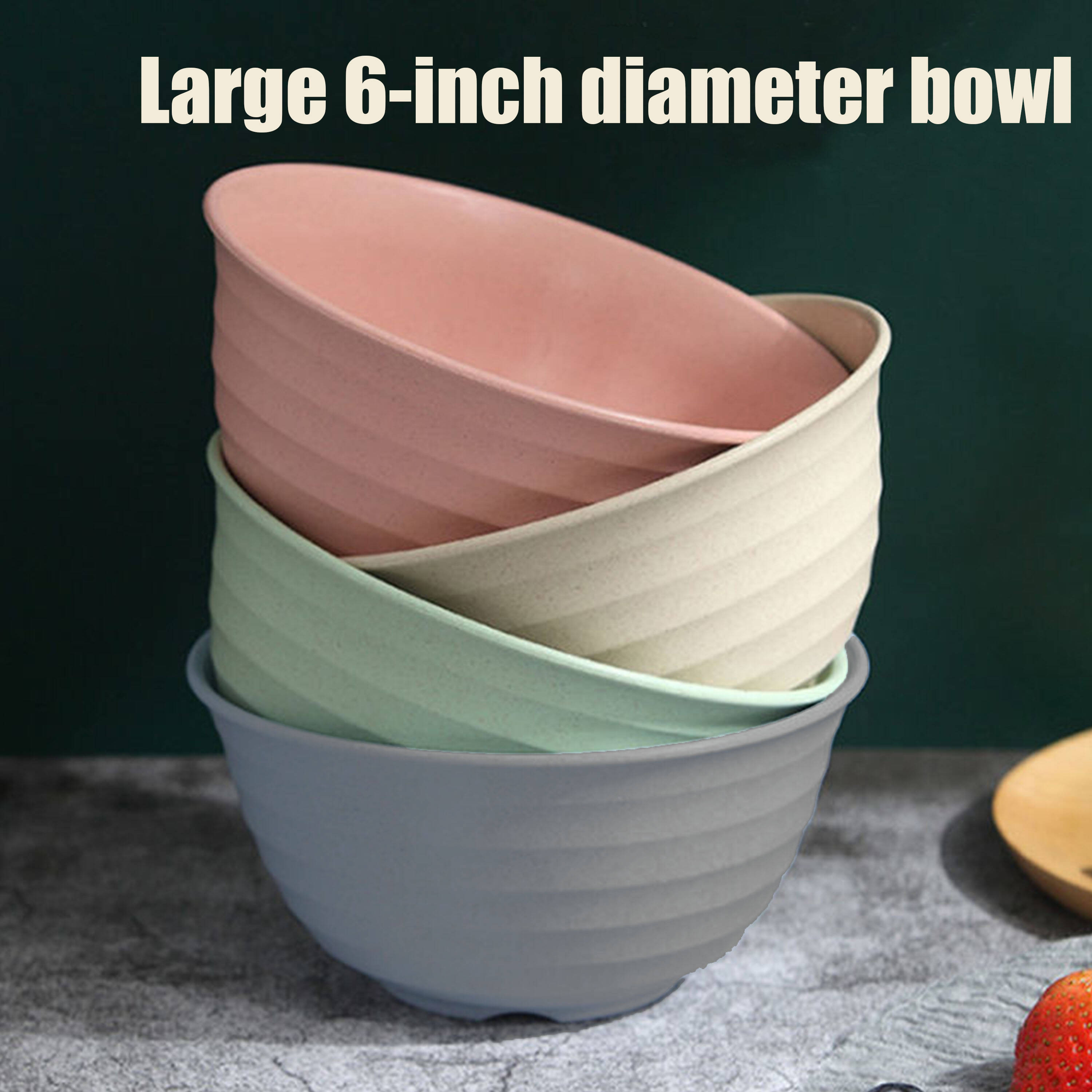 Calypso Basics, 6pc Melamine Bowl Set, Pink - Walmart.com