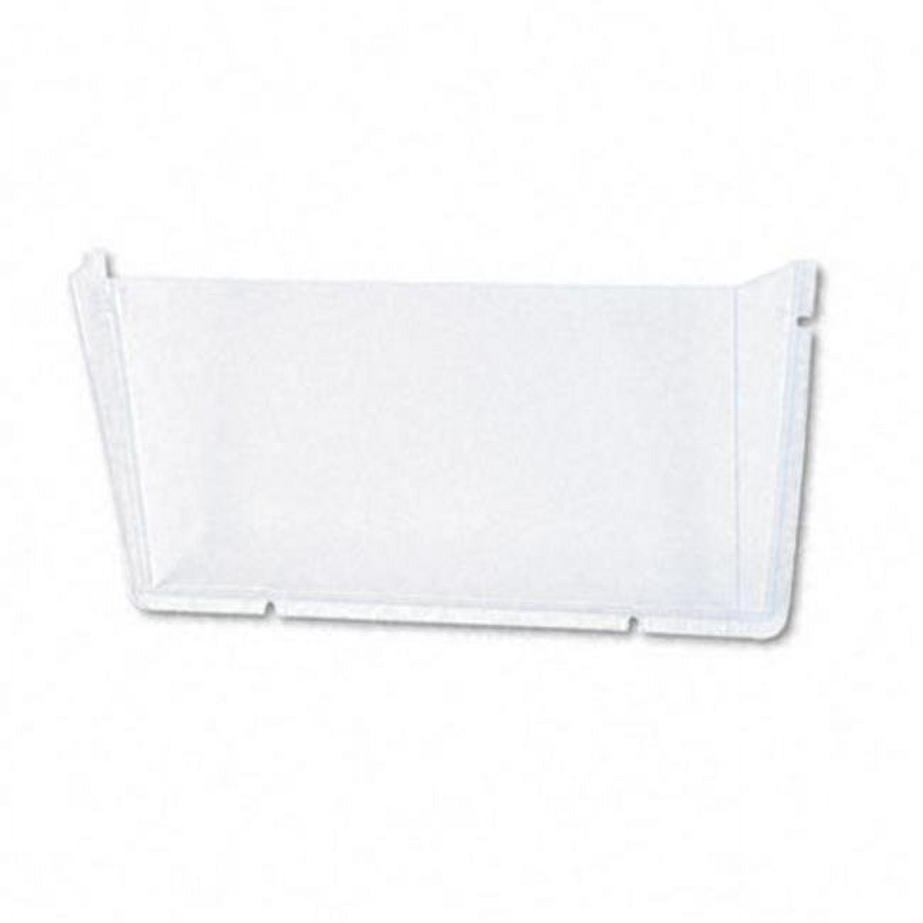 Unbreakable Docupocket Single Pocket Wall File- Letter- Clear - Walmart.com