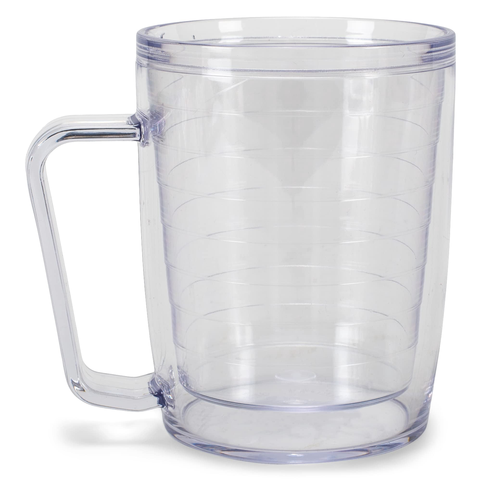 Signature Tumbler Plastic Glass Unbreakable Double-wall Insulated ...
