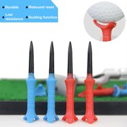 NIBOLOG 4Pcs Golf Tees with Upgraded Premium Big Head High Durability ...