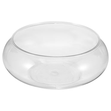 16 oz Clear Mini Plastic Fish Bowls (12 Pack) for Drinks, Decorations ...