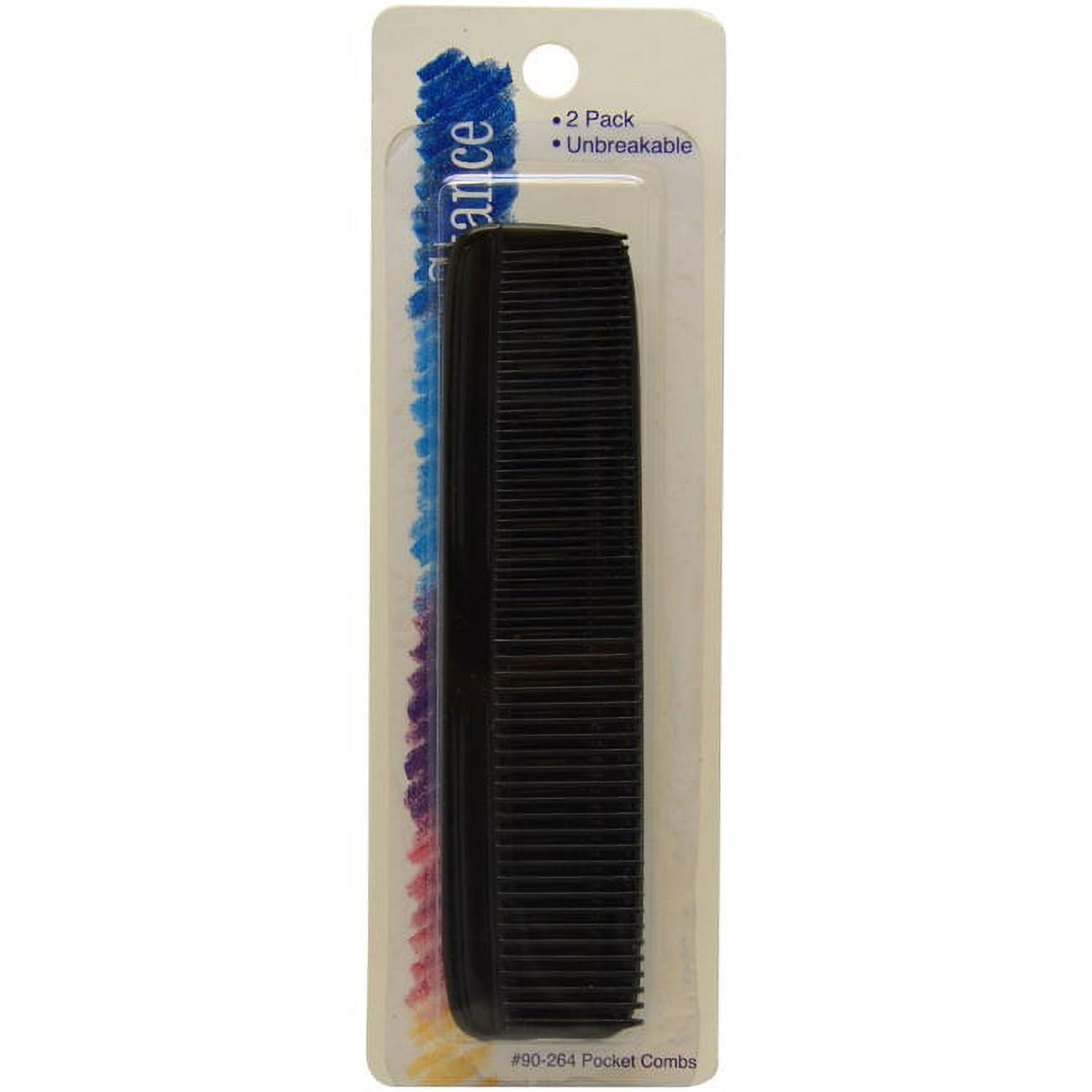 Unbreakable Pocket Comb Unisex 2-Count Made in U.S.A - Walmart.com