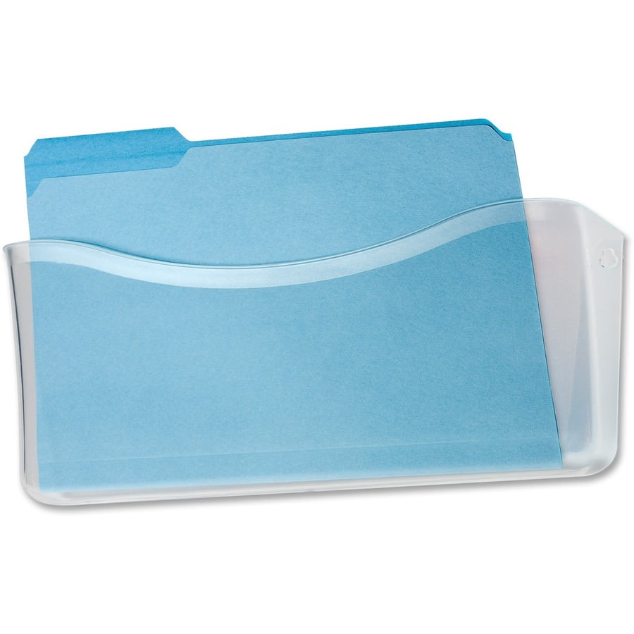 Unbreakable Single Pocket Wall File, Legal, Clear | Bundle of 5 Each ...