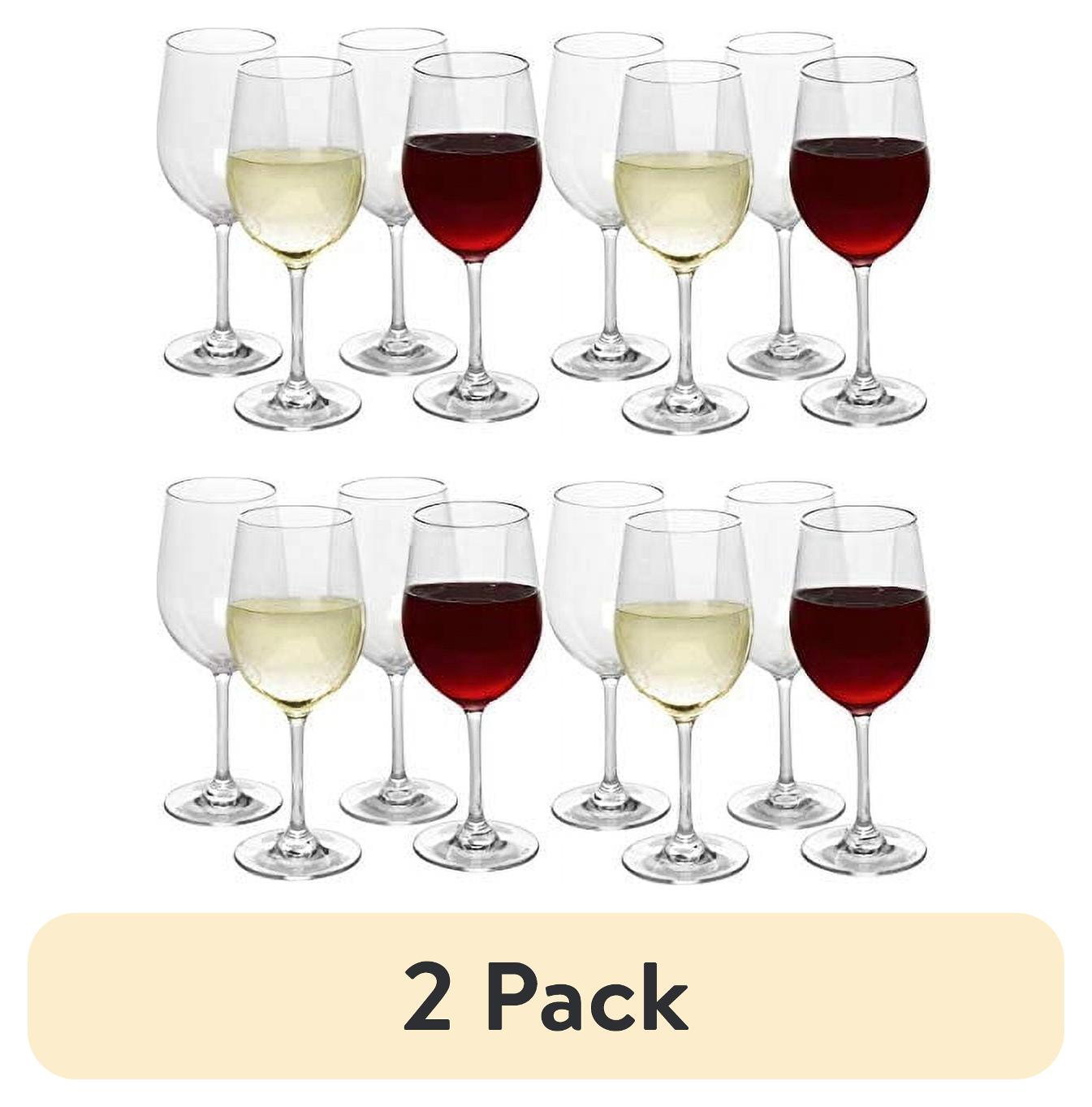 (2 pack) SCS Direct 12 oz 100% Tritan Shatterproof Stemmed Wine Glass ...