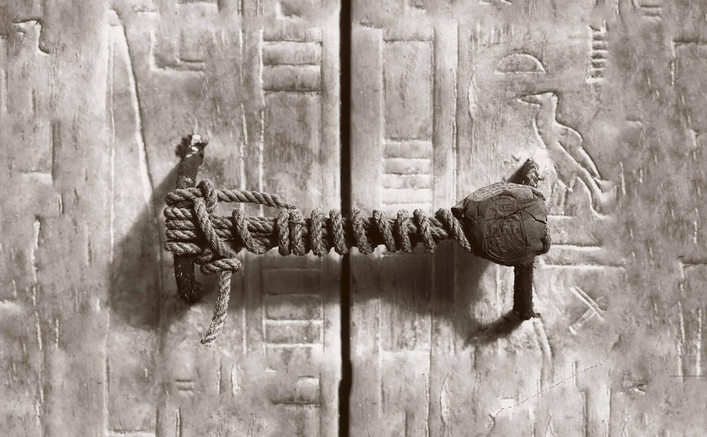 Unbroken Seal King Tut Tomb Egypt GLOSSY POSTER PICTURE PHOTO PRINT ...