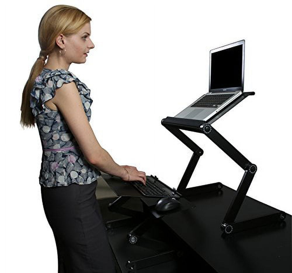 Uncaged Ergonomics WorkEZ STANDING DESK Conversion Kit - Portable ...
