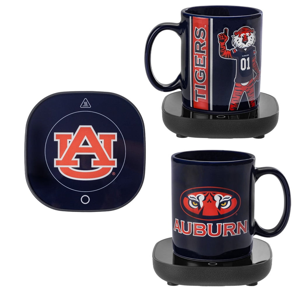 Uncanny Brands Auburn Tigers 12oz Mug Warmer Set - Walmart.com