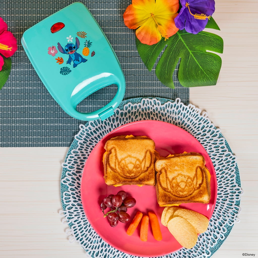 Uncanny Brands Disney Lilo and Stitch Single Sandwich Maker, Grilled ...