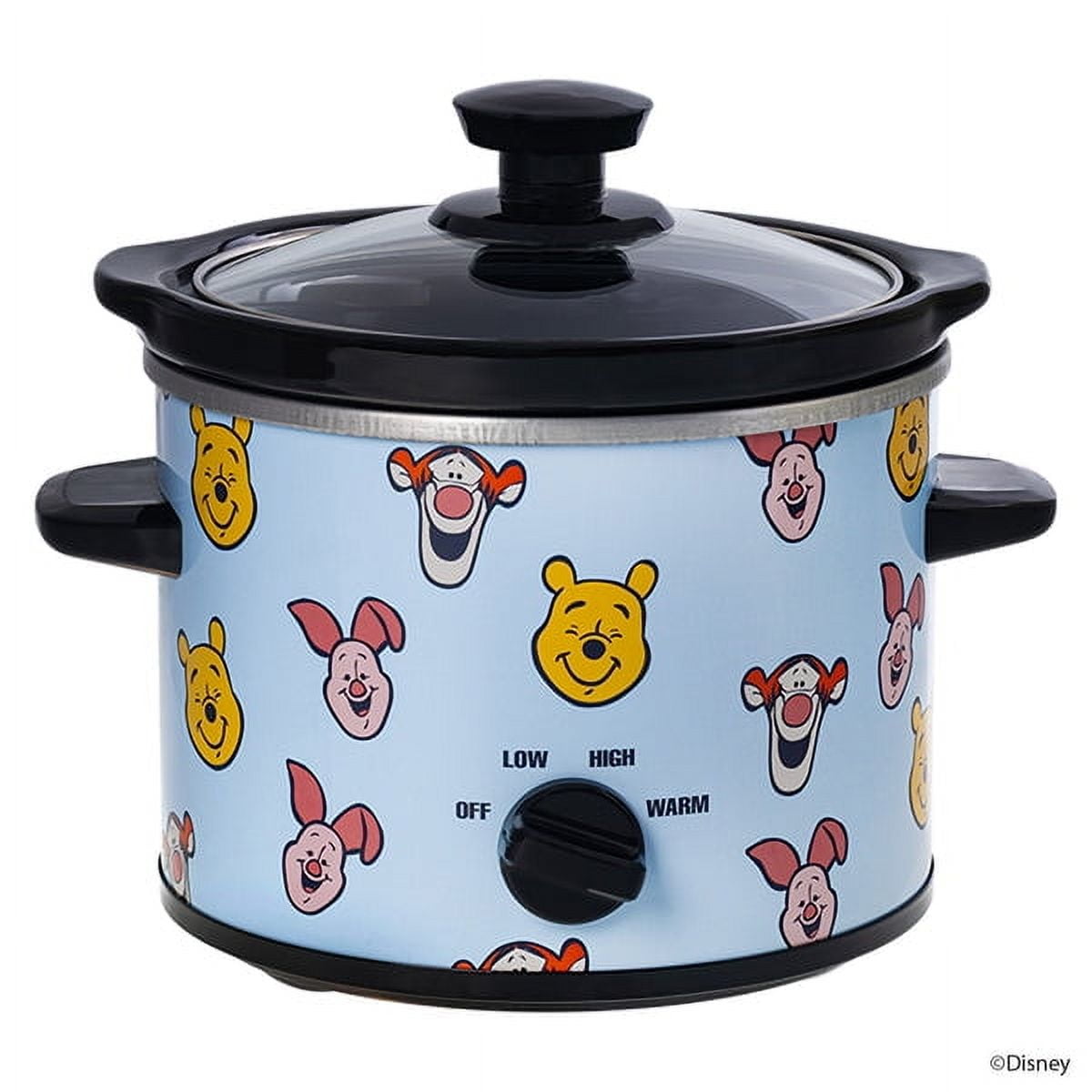 Uncanny Brands Disney Winnie the Pooh 2-Qt Slow Cooker, Ceramic ...
