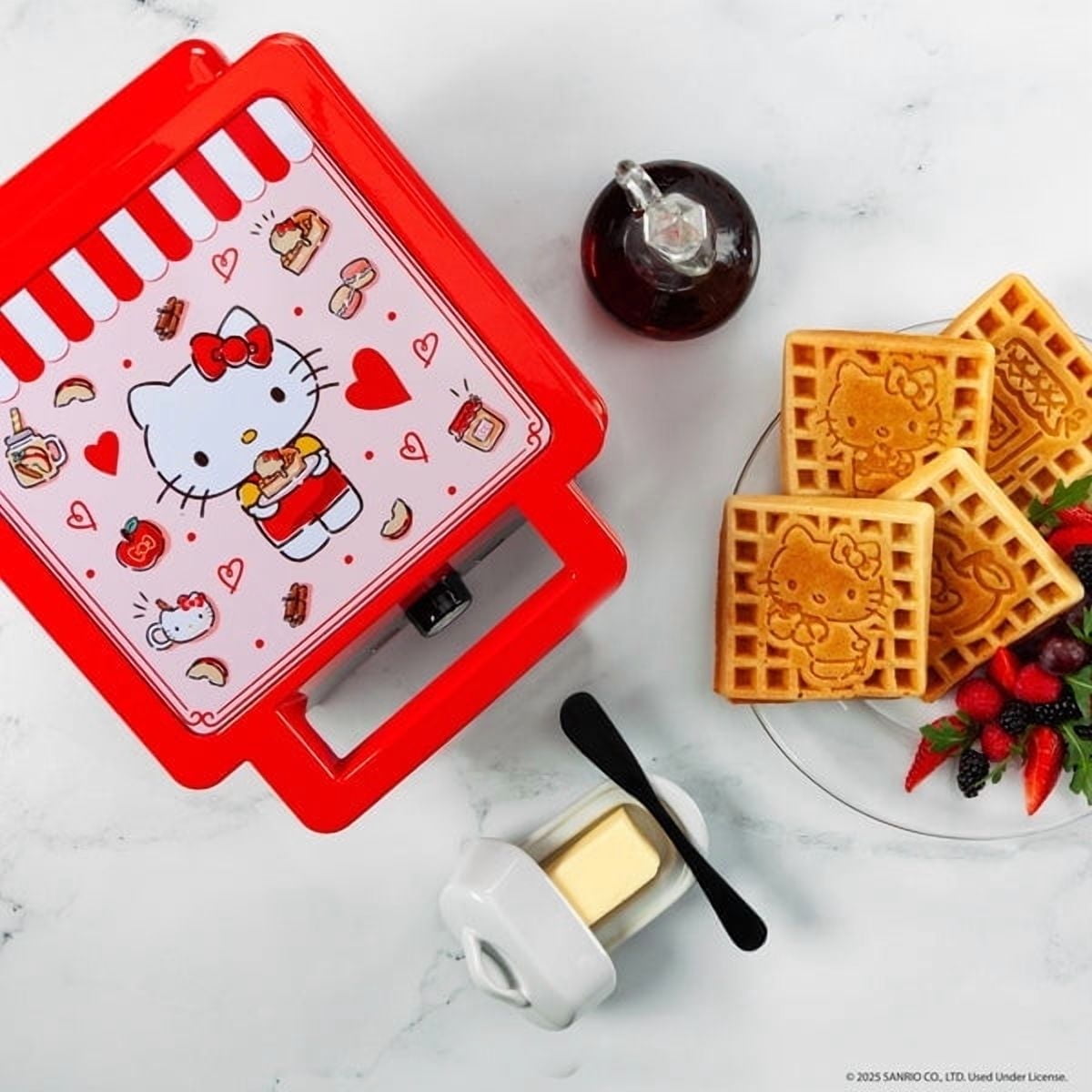 Uncanny Brands Hello Kitty Deluxe Waffler - Walmart.com