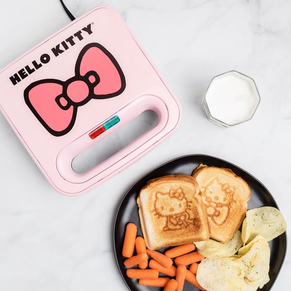 Uncanny Brands Hello Kitty Pink Grilled Cheese and Waffle Maker ...