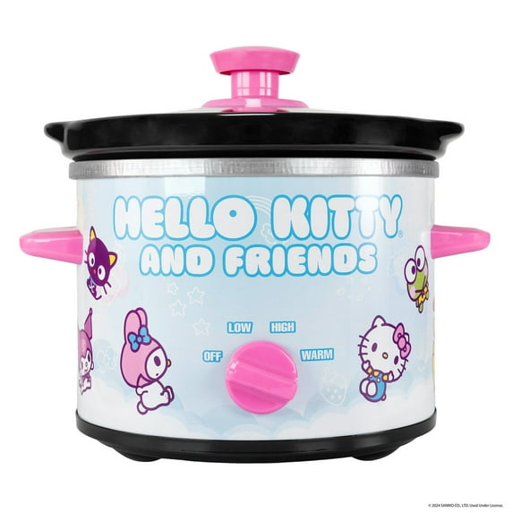 Uncanny Brands Hello Kitty and Friends 2-Qt Slow Cooker - Walmart.com