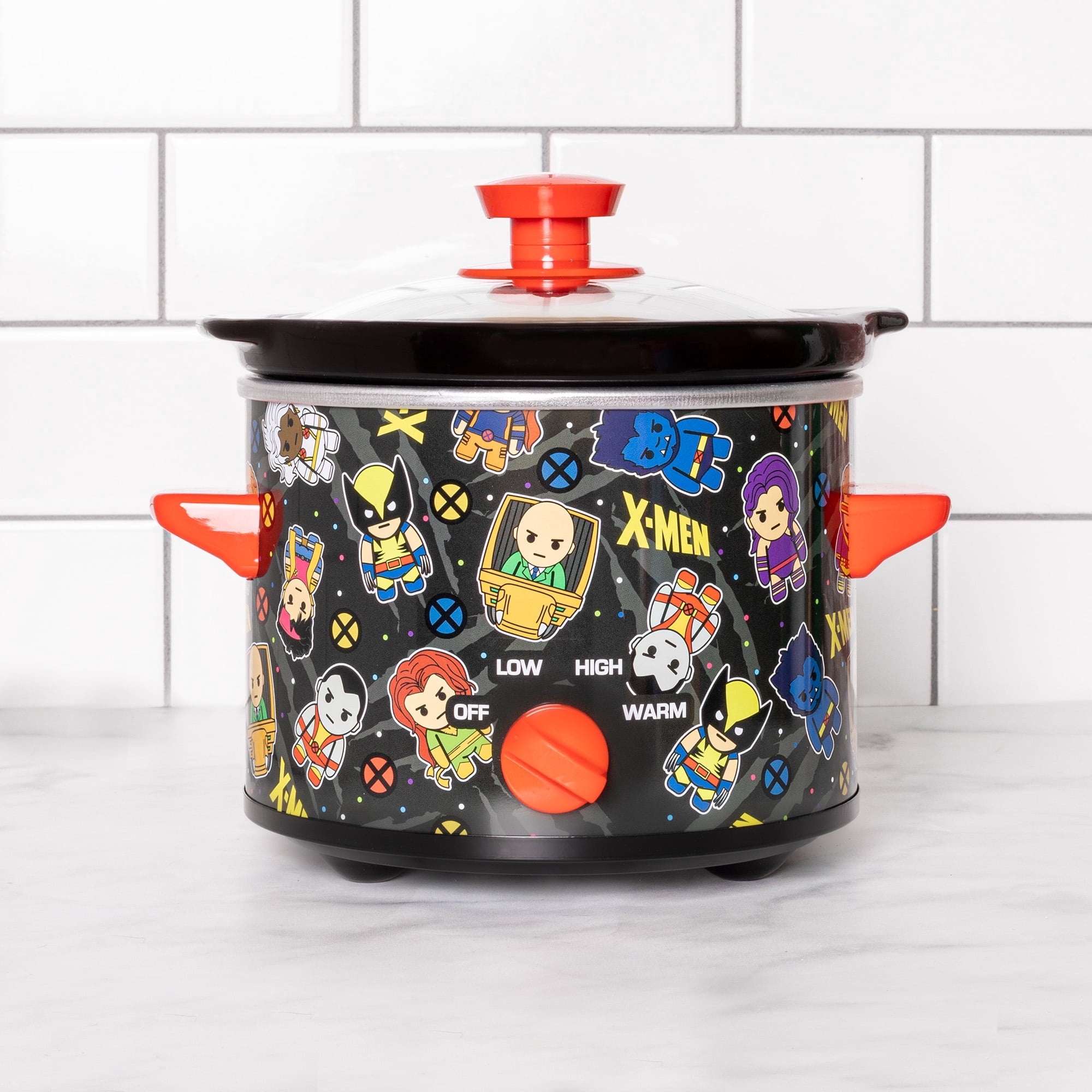Uncanny Brands X-Men Slow Cooker, Kawaii Design, 2-Quart, Ceramic ...