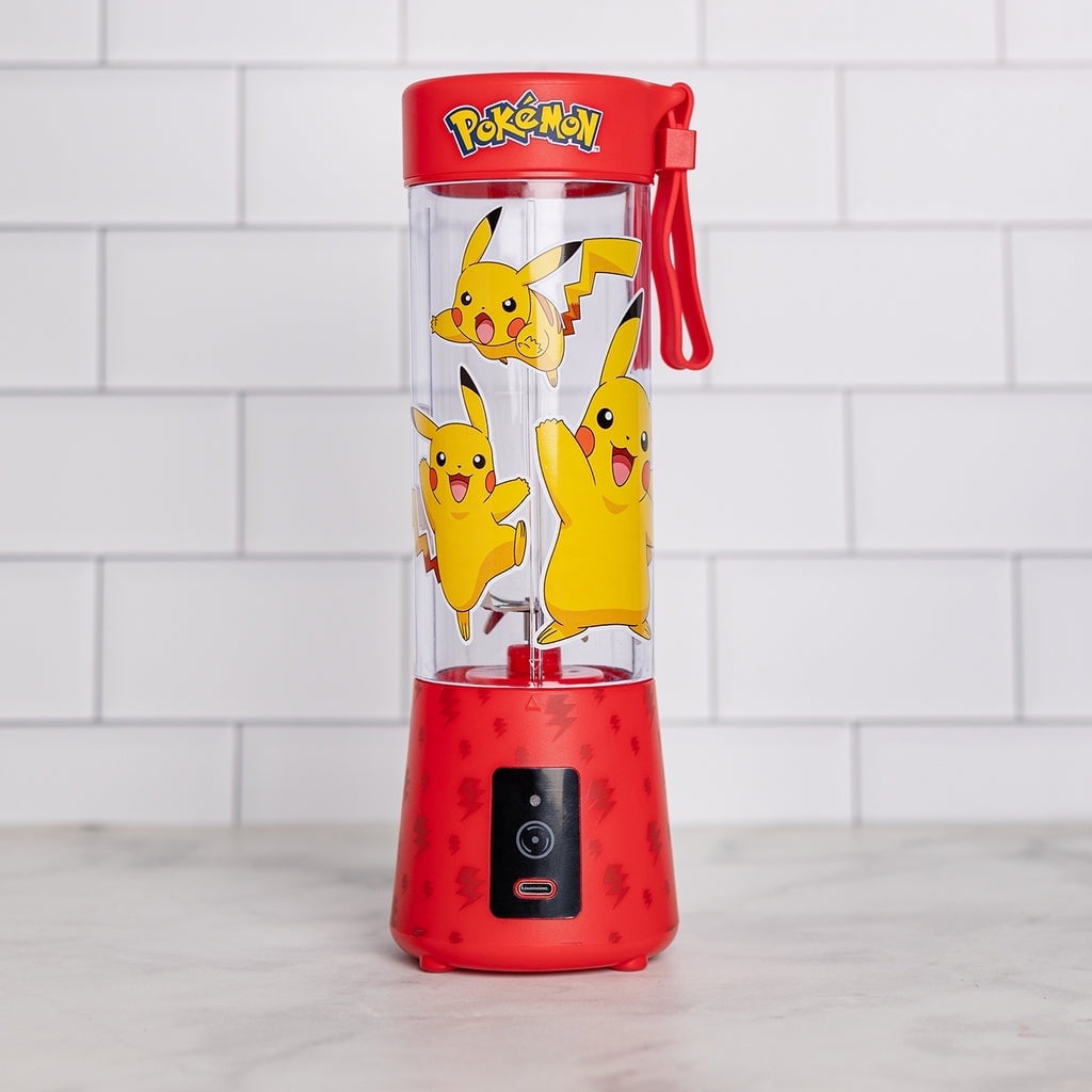 Uncanny Brands Pokémon Pikachu USB-Rechargeable Portable Blender ...