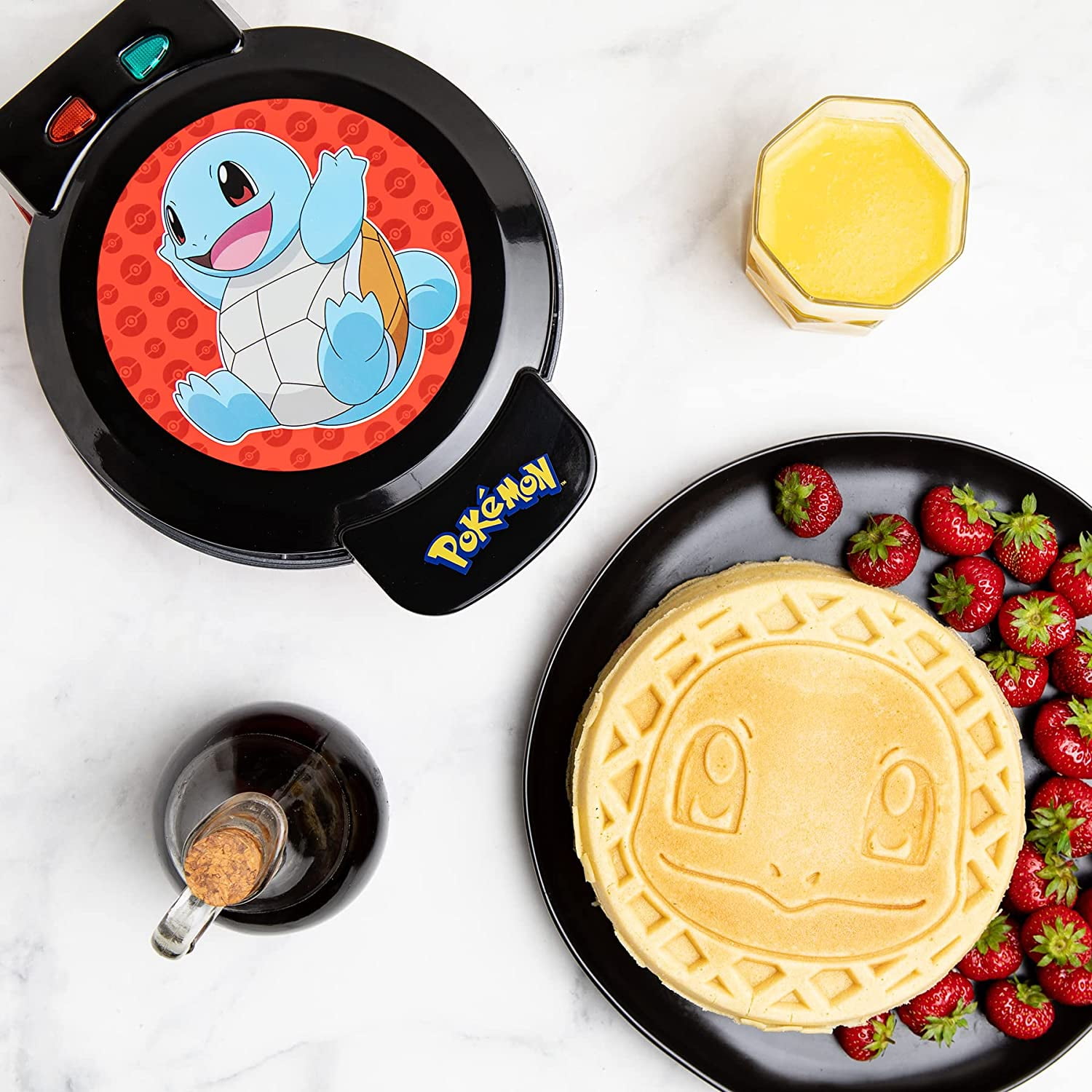 Uncanny Brands Pokemon Character Squirtle Waffle Maker - Walmart.com