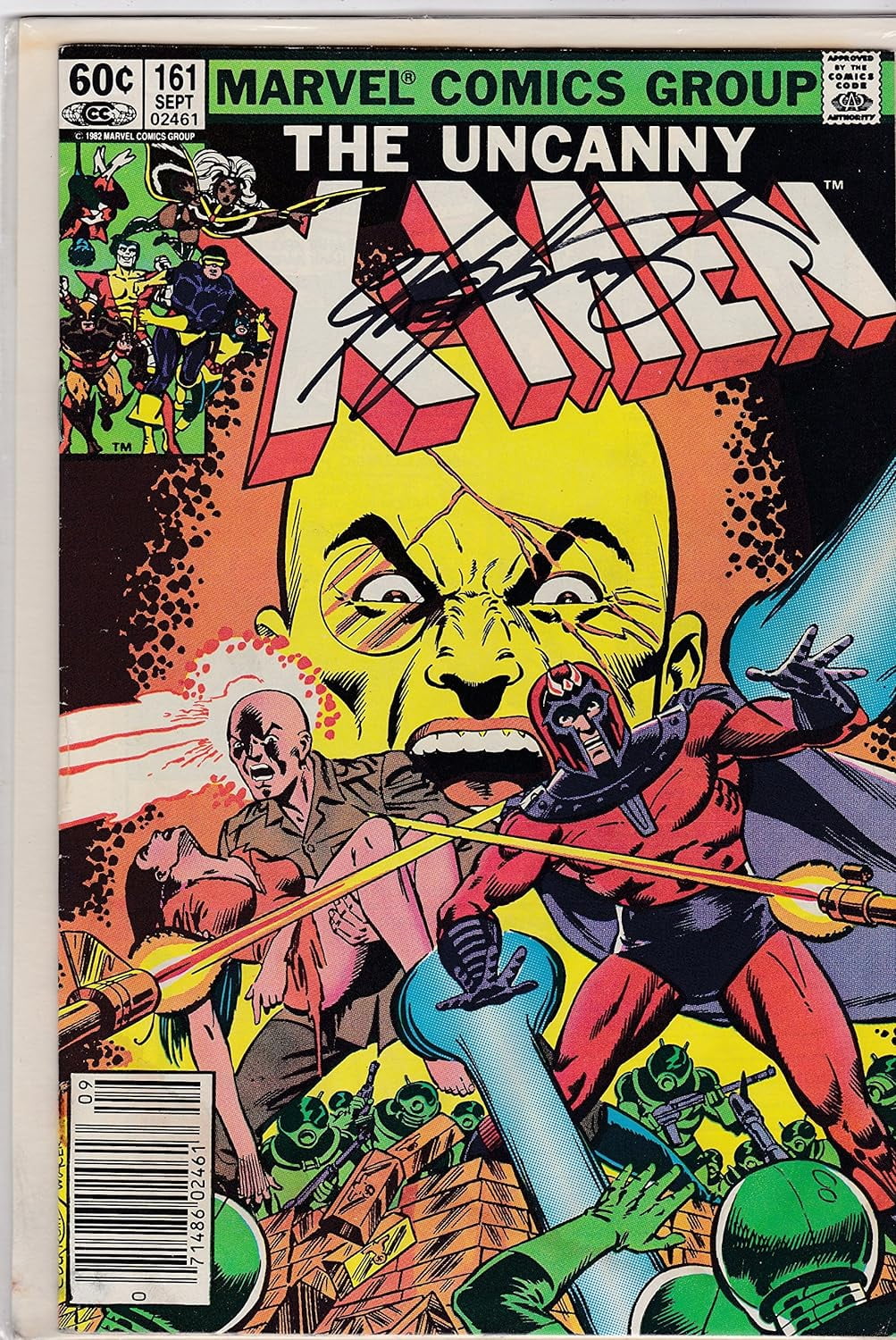 Uncanny X-Men #161 Signed Chris Claremont FINE/VF - Walmart.com